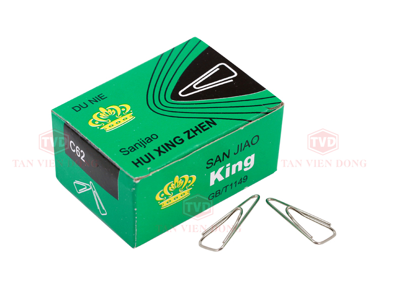 Ghim kẹp giấy C62 - Văn Phòng Phẩm Tân Viễn Đông